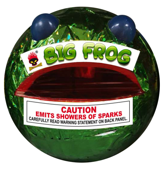 Big Frog Megabanger Fireworks