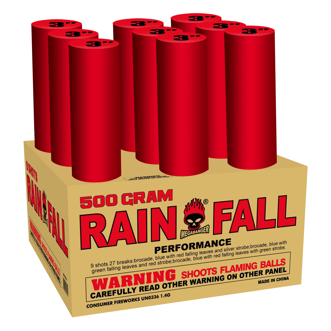 Rain Fall – Megabanger Fireworks