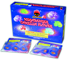 Camellia Flower,Large – Megabanger Fireworks