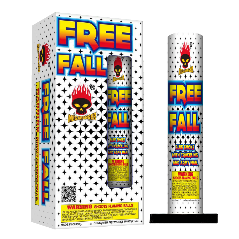 Free Fall Megabanger Fireworks Free Fall Megabanger Fireworks