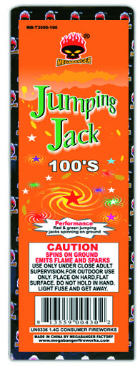 Jumping Jacks-S100 – Megabanger Fireworks