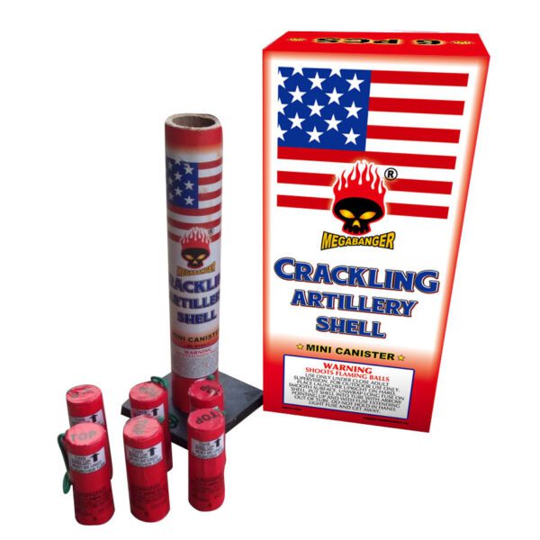 Crackling Artillery Shell – Megabanger Fireworks