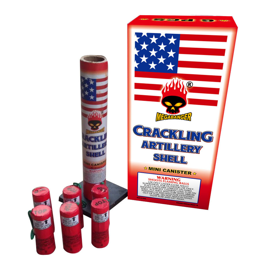 Crackling Artillery Shell – Megabanger Fireworks