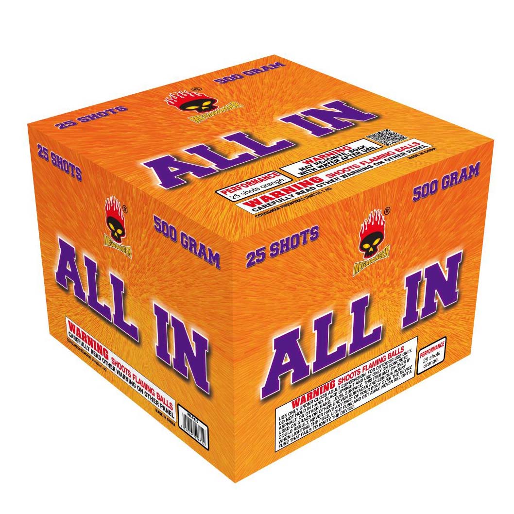 All In – Megabanger Fireworks