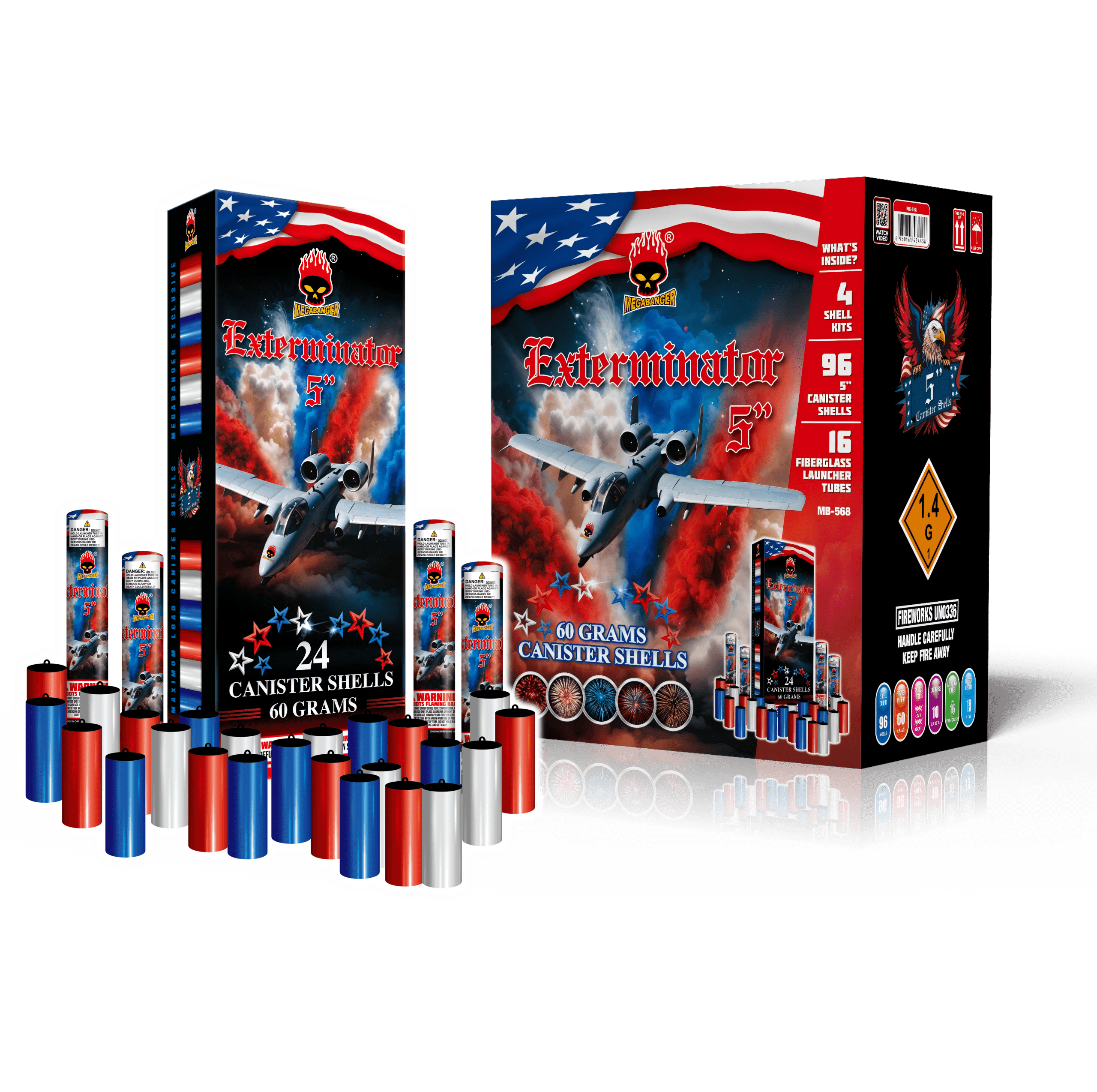 Exterminator 5” – Megabanger Fireworks